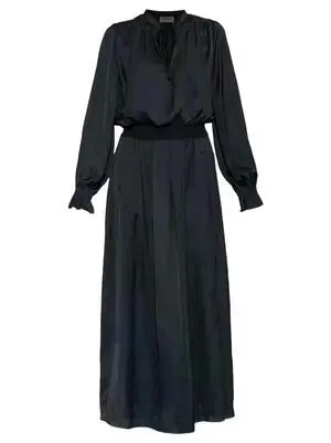Zadig&Voltaire Rayado Satin Dress - Black