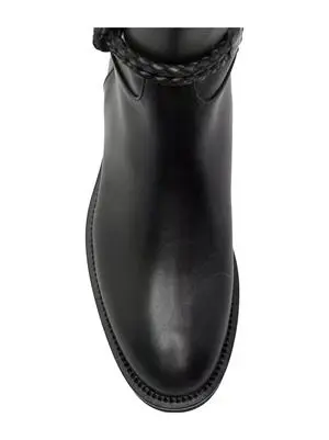 Roberto Festa Morgan Braided-strap Boots - Black
