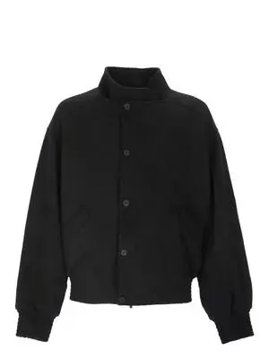 JACQUEMUS Funnel-neck Elasticated-trim Jacket