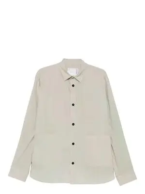 Sacai Patch-pocket Shirt - Neutrals