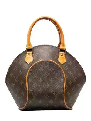 LOUIS VUITTON 1998 Monogram Ellipse Pm Handbag - Brown