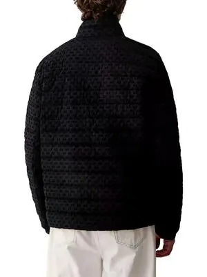 ARMANI EXCHANGE Logo-print Quilted Jacket