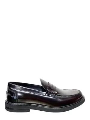 POCHE PARIS Cipele Leather Loafers - Brown