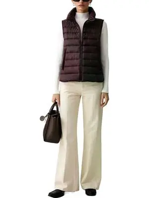 Marc O'polo Quilted Padded Gilet - Red