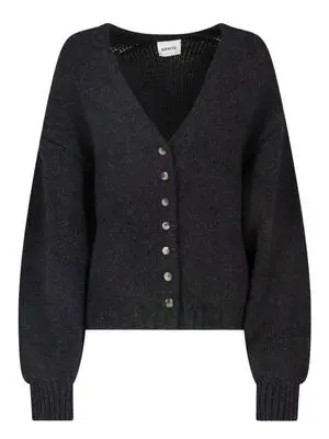 KHAITE Axel Button-up Sweater