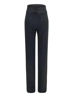 Ermanno Scervino Hight-waisted Trousers - Black