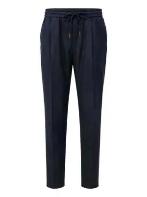 Jacob Cohen Drawstring-waist Tapered Trousers - Blue
