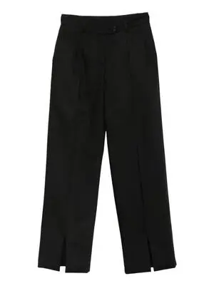 Isabel Benenato Tailored Trousers - Black