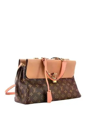LOUIS VUITTON Venus Handbag Monogram Canvas And Leather Satchel - Neutrals