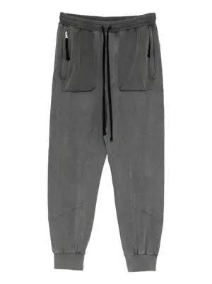 THOM KROM Drop-crotch Cargo Track Pants - Grey