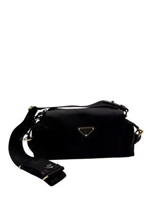 Prada Explore Small Nappa Leather Bag - Black