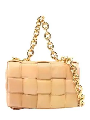 BOTTEGA VENETA 2012-2026 Nappa Intrecciato Padded Chain Cassette Satchel
