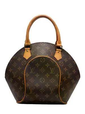 LOUIS VUITTON 2003 Monogram Ellipse Pm Handbag - Brown