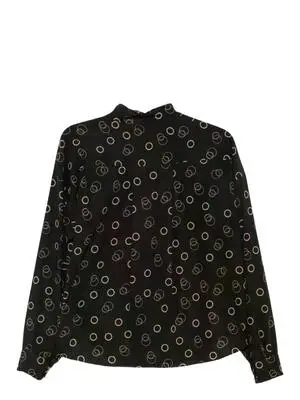 Isabel Marant Étoile Rings-pattern Blouse - Black