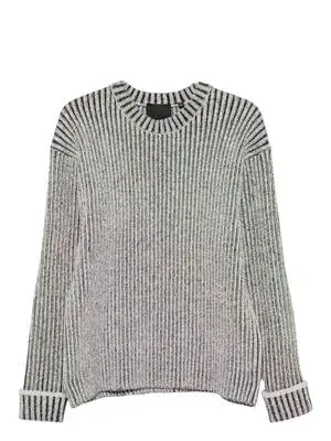 Rains Sapa Ribbed-knit Sweater - White