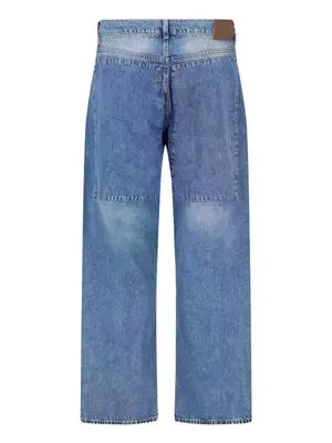Our Legacy Third Cut Patched Jeans - Blue