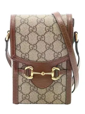 GUCCI 2010s Mini Horsebit 1955 Shoulder Bag