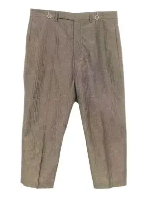 Rick Owens 2010s Astaires Cropped Trousers - Neutrals
