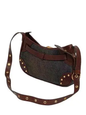 Miss Sixty Denim-finish Shoulder Bag - Blue