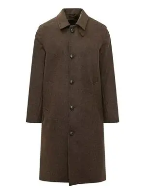 SCHNEIDERS Alexander Button-up Coat - Brown