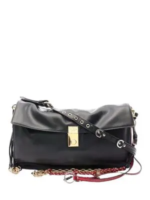 Prada 2010s Large Soft Sound Shoulder Bag - Black