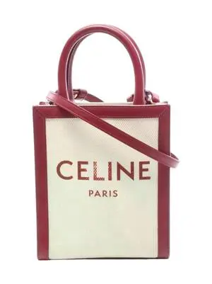 Celine 2000s Mini Vertical Cabas Handbag - Neutrals