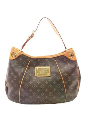 LOUIS VUITTON 2012 Pm Galliera Monogram Shoulder Bag - Brown