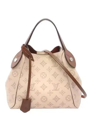 LOUIS VUITTON 2021s Hina Pm Mahina Shoulder Bag - Neutrals