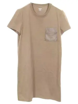 Hermès 2000s Mosaic Cut-out Dress - Neutrals