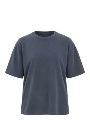 Black Crane Short-sleeve T-shirt - Blue