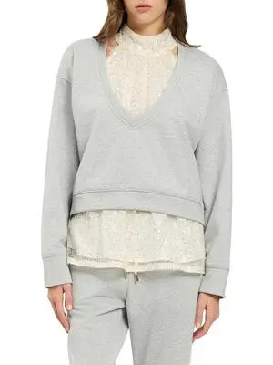 TWINSET Sweatshirt Colour - Grey