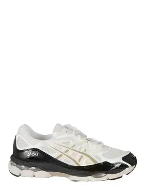 Asics Gel Nyc Mesh-panels Low-top Sneakers - Grey