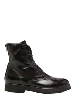 LEMARGO Studded Lace-up Boots