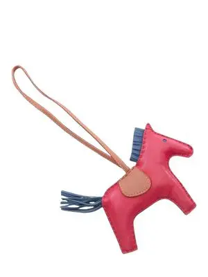 Hermès 2000s Rodeo Mm Bag Charm Red