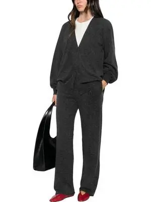 MLM V-neck Button-up Cardigan - Grey