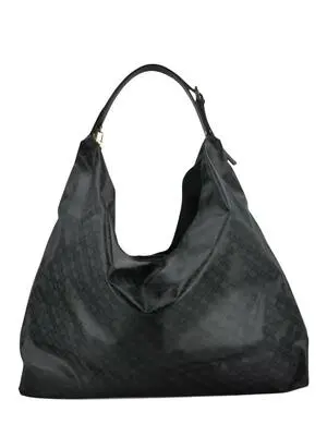 GHERARDINI Maxi Amazzonia Monogram-print Tote Bag - Black