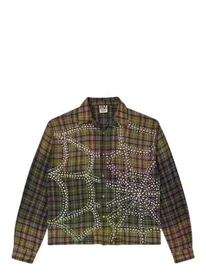VALE FOREVER Embellished Shirt - Green