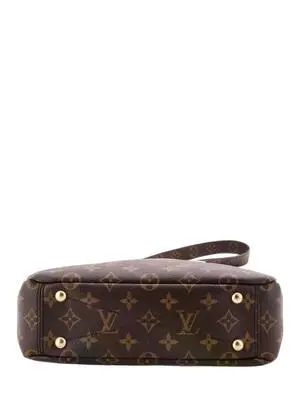 LOUIS VUITTON Pallas Tote Monogram Canvas With Leather Bb Shoulder Bag - Red