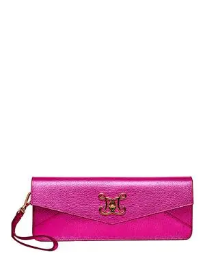 DE MARQUET Envelope Cut Laminated Electric Fuchsia - Pink