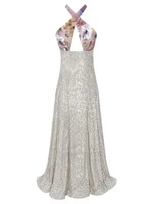 DELAYNE DIXON / Neutrals The Iced Orchid Gown