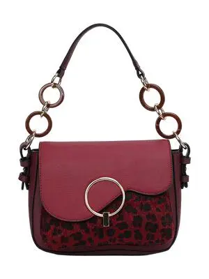 MKF COLLECTION BY MIA K. Serena Crossbody Bag Burgundy - Red
