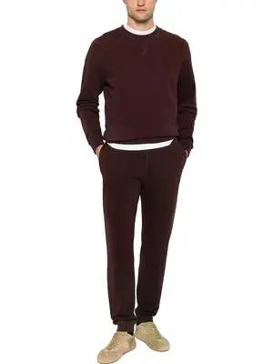 Sunspel Crew-neck Sweatshirt - Brown