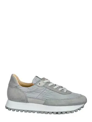 Novesta Suede-panelled Sneakers - Grey
