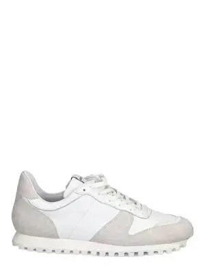 Novesta Marathon Panelled Leather Sneakers - White