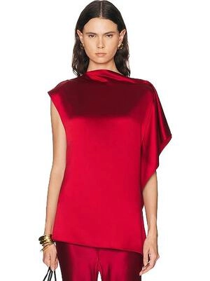 Sportmax Lana Blouse - Ruby