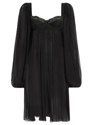 DOLCE & GABBANA Chiffon Dress - Dresses Silk 38