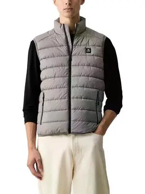 Marc O'polo Quilted Gilet - Grey
