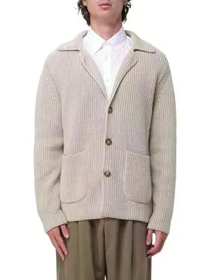 BROOKSFIELD Knitted Wool Cardigan - Neutrals