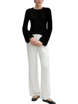 Sisley Cotton Sweater - Black