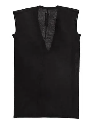 Rick Owens Dylan V-neck T-shirt - Black